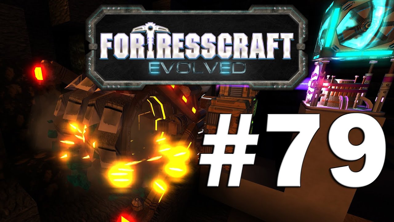FortressCraft Evolved #79 - Down in the trenches (Frozen Factory) - YouTube