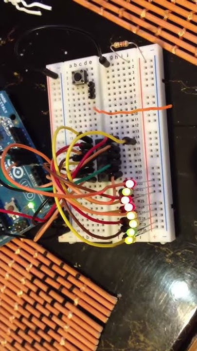 Arduino shift registers - YouTube