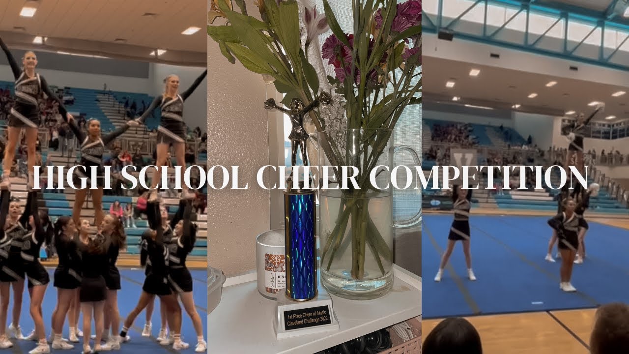I COACHED MY FIRST CHEERLEADING COMPETITION (high school cheerleading ...
