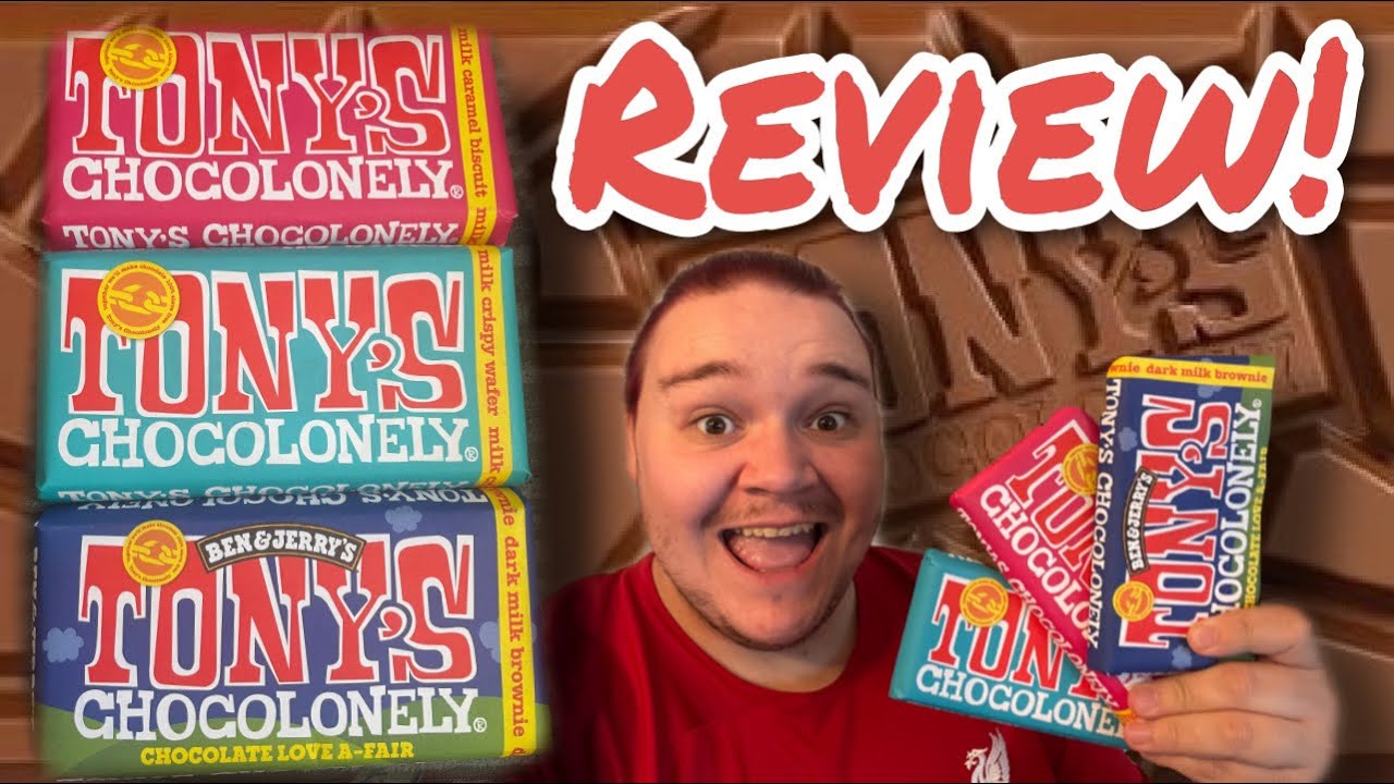 3 flavours of Tony’s Chocolonely Review! Including Ben & Jerrys! - YouTube