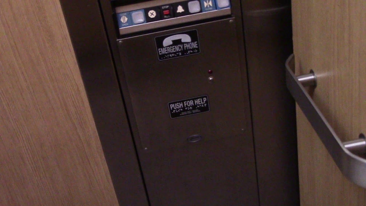 1987 Older Dover Impulse Oildrulic Elevators At Durham Science Center ...