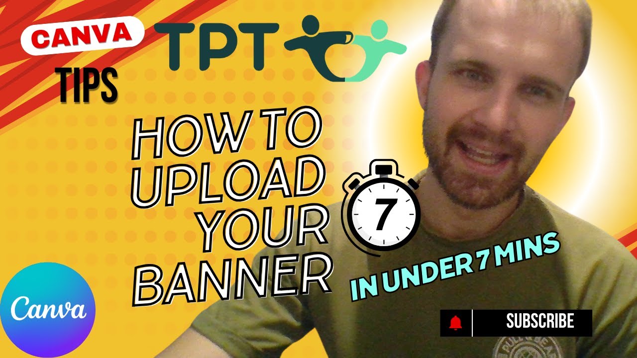 How to Make & Upload Your Banner on TpT (In Under 7 Minutes!) - YouTube