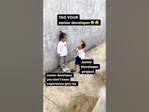 junior developer vs senior developer 🤣🤣 || funny video 😂🔥 || #shorts # ...