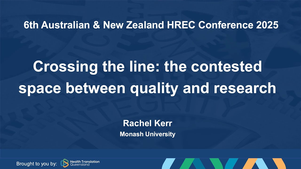 HREC Conference 2025 – Rachel Kerr - YouTube