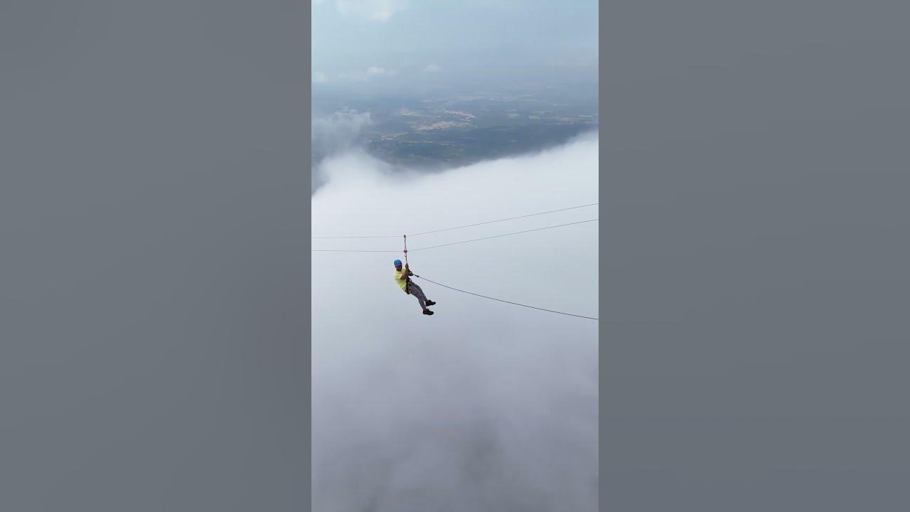 ||Jivdhan Fort to Vanarlingi Pinnacle Valley Crossing || ZIPLINE || #travel #nature - YouTube