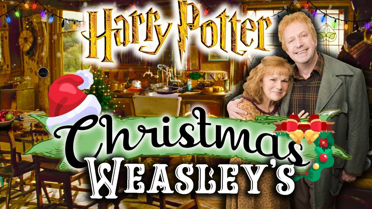 Christmas Weasley's House The Burrow Talking, Music + Ambience Weasley ...