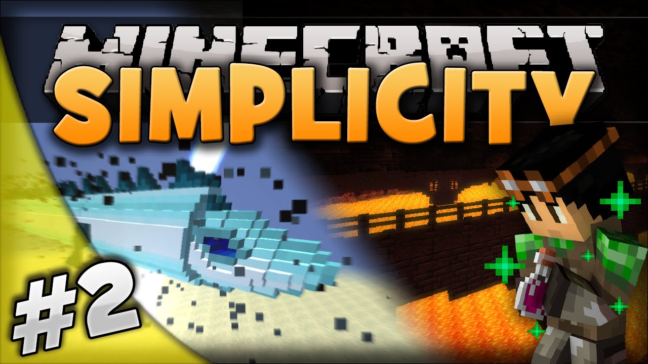 [2] Minecraft: MAGIC, Spells, Sea Serpent BOSS FIGHT! | Simplicity ...