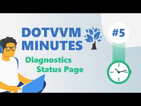 DotVVM Minutes #5: Diagnostics Status Page