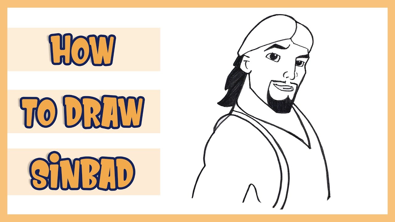 Learn Colorful Sinbad | How to Draw Sinbad | Legend of the seven seas ...