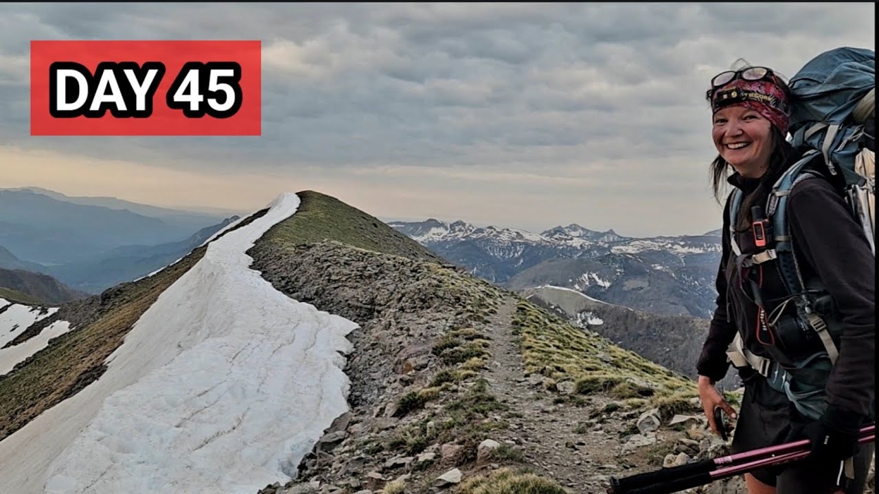 Day 45: It's Snowing / CDT Thru-hike 2024 - YouTube