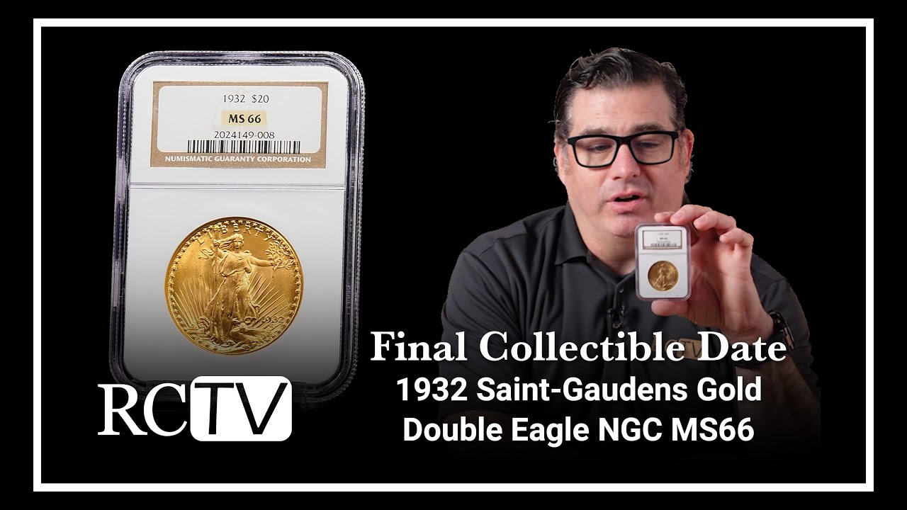 Final Collectible Date: 1932 Saint-Gaudens Gold Double Eagle NGC MS66 ...