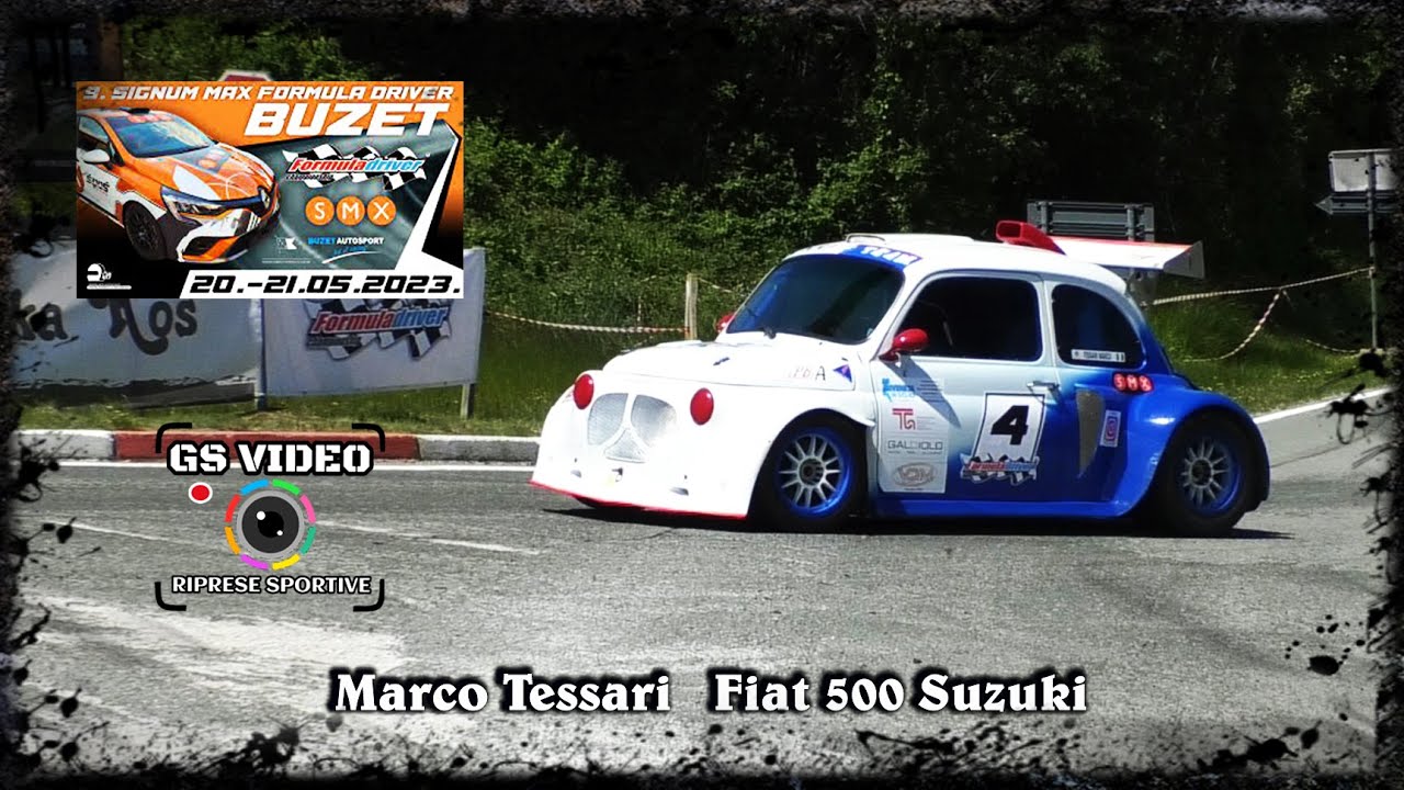 Formula Driver Buzet 2023 | Marco Tessari | Fiat 500 Suzuki - YouTube