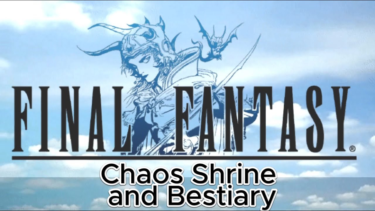 Final Fantasy I 002 Cornelia to Chaos Shrine World Map Bestiary - YouTube