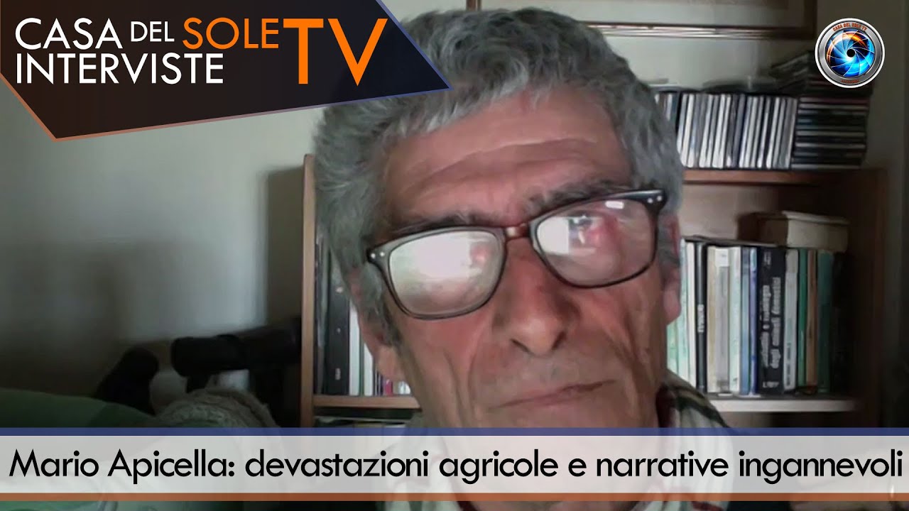 Mario Apicella: devastazioni agricole e narrative ingannevoli - YouTube