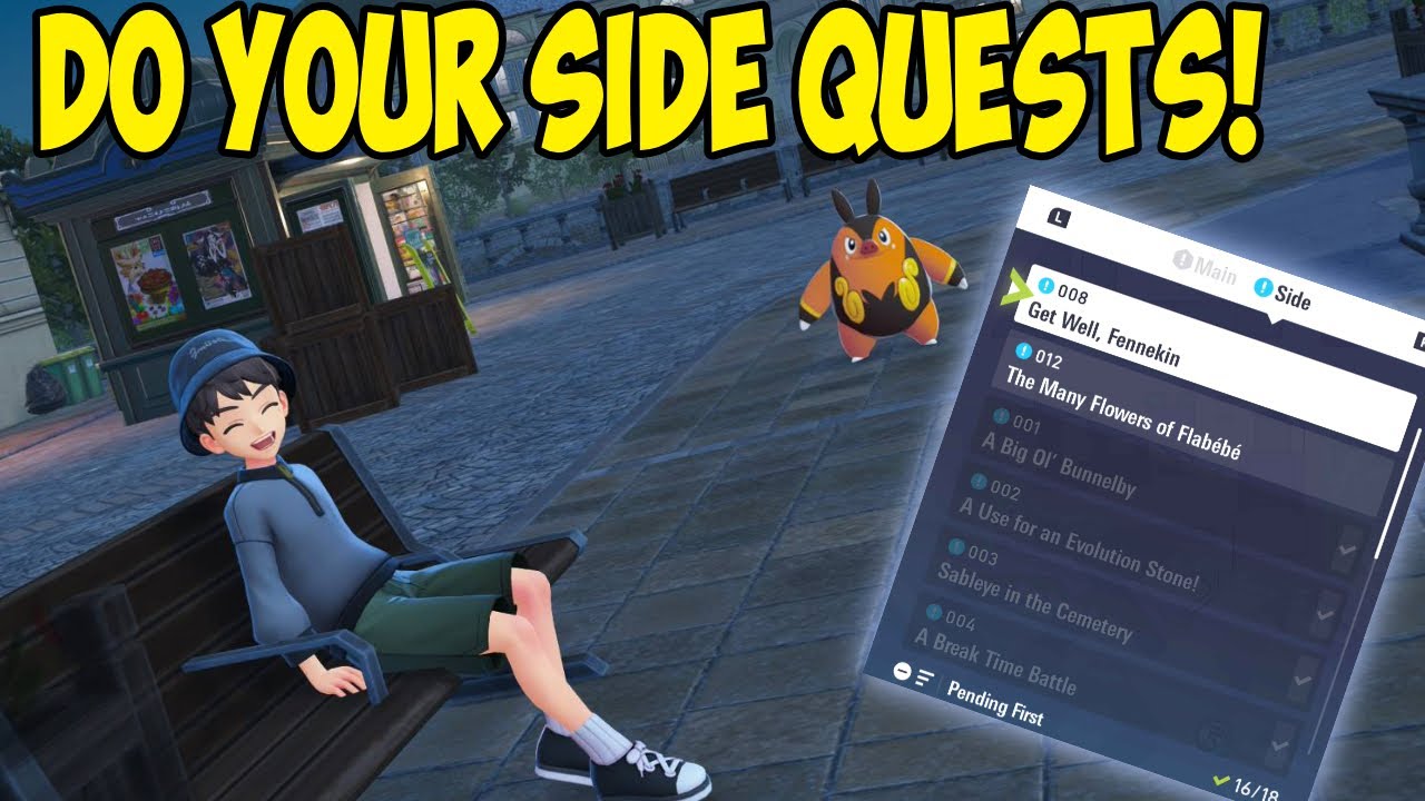 SIDE QUESTS SAVED THIS GAME | Pokémon Legends Z-A - YouTube