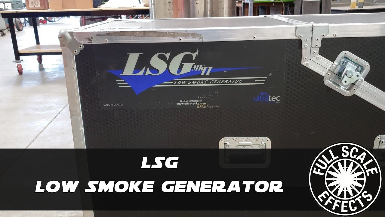 LSG (Low Smoke Generator) Tutorial - YouTube
