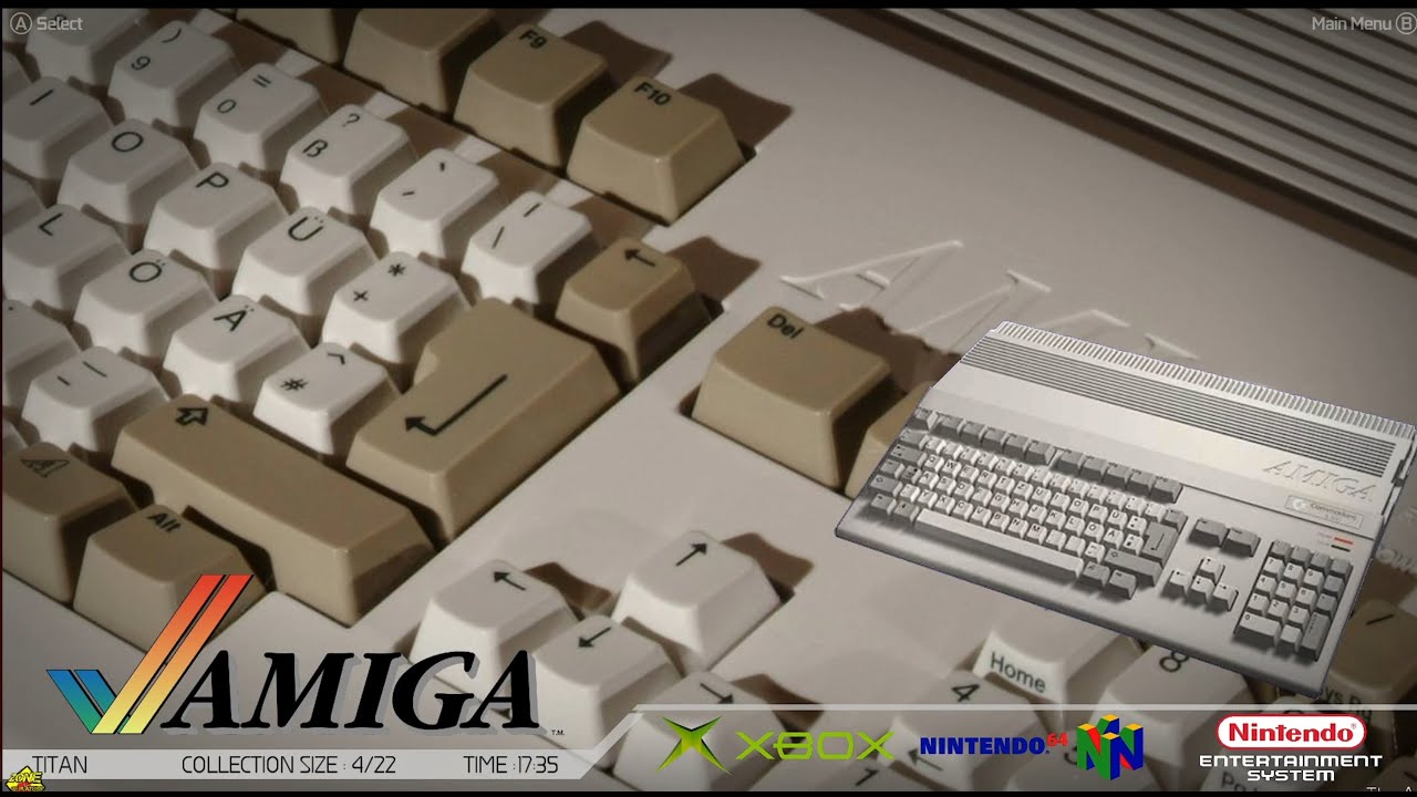 Multijogos Core Type R Commodore Amiga Community Pack - YouTube