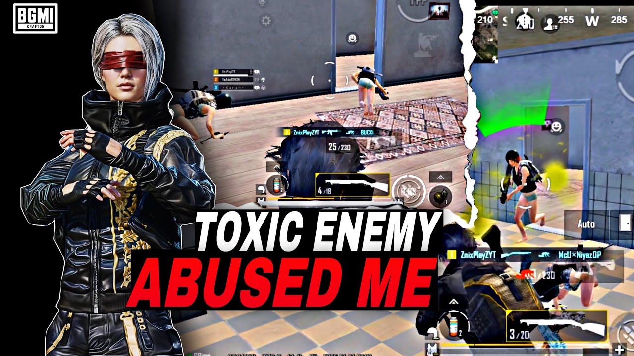 TOXIC ENEMY * Abused me 😱 AFTER THIS CLUTCH 🔱 | IPHONE 12 - YouTube