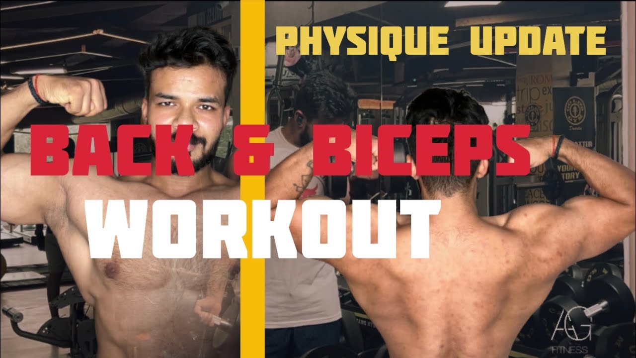 FULL BACK,BICEPS N CORE WORKOUT FOR SHARPNESS - YouTube