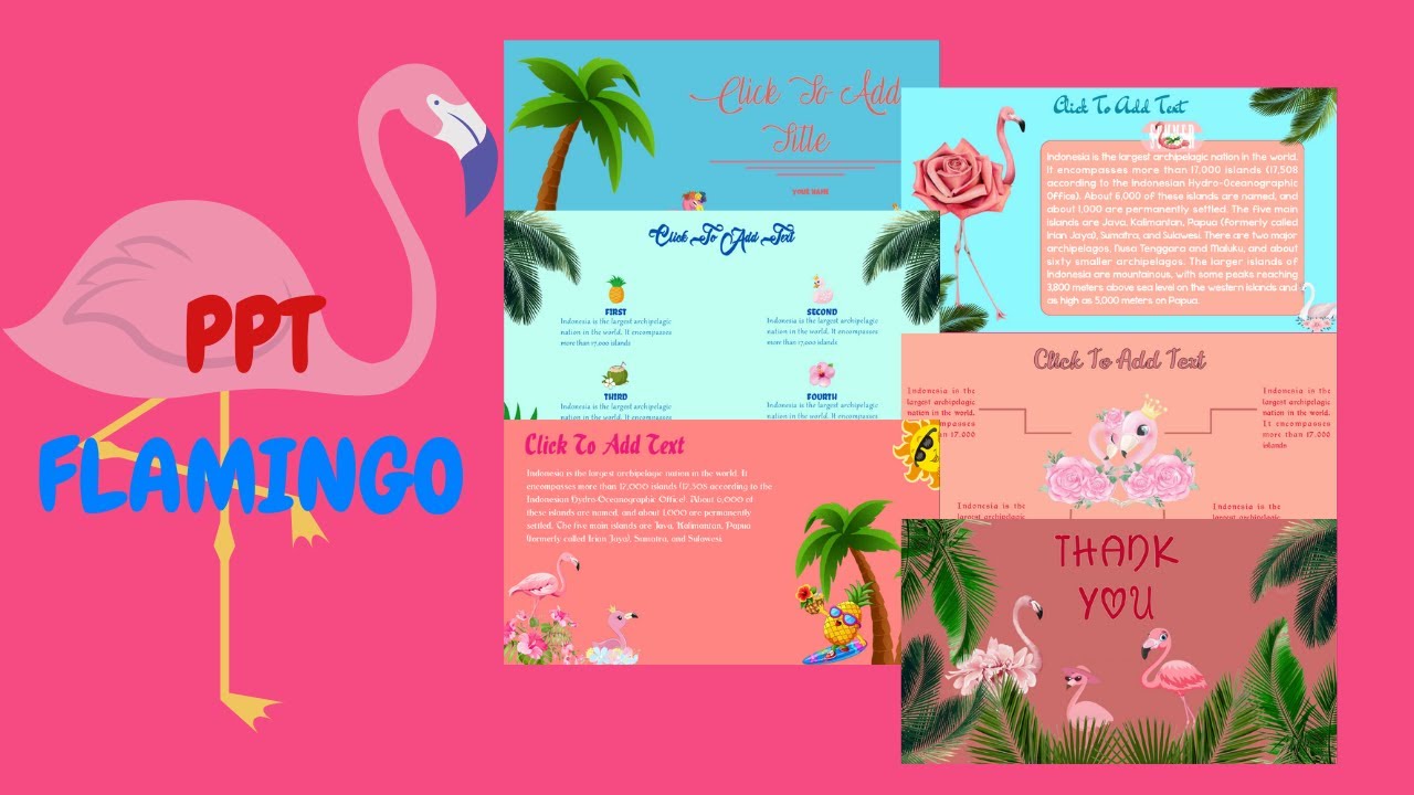 PPT Flamingo | Free PPT | Free Template - YouTube