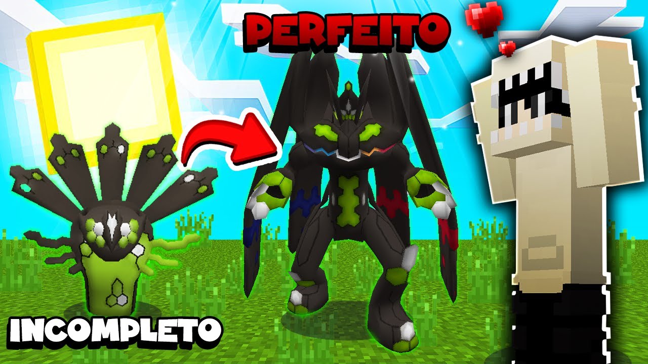 CRIEI UM MONSTRO!! O LENDÁRIO MAIS TANK do PIXELMON BRASIL [ep12] - YouTube