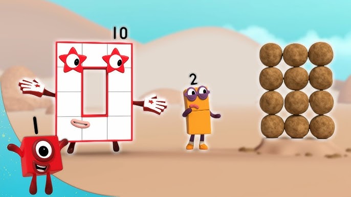 Numberblocks Ray Display Learn To Count Youtube
