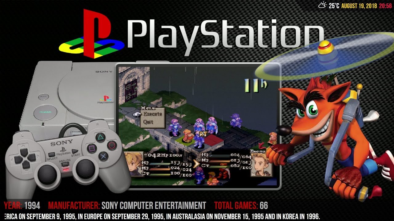 Unified Launchbox Sony Playstation - YouTube