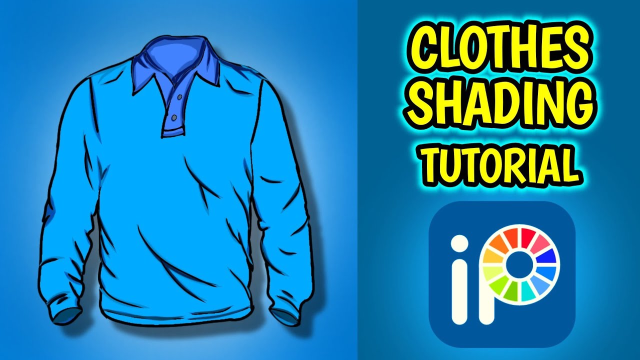 How To Draw Folds On Clothes | Ibis Paint X | Adding Shadow | Clothing ...