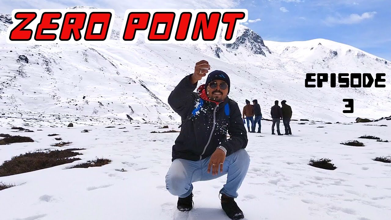 North Sikkim Zero Point || Lachung to Zero Point || Yumthang Valley ...