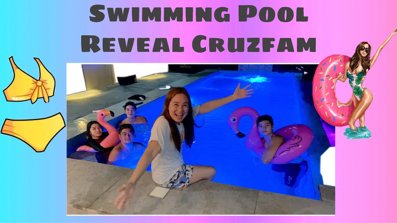 Swimming Pool Reveal (our backyard before and after ) - YouTube