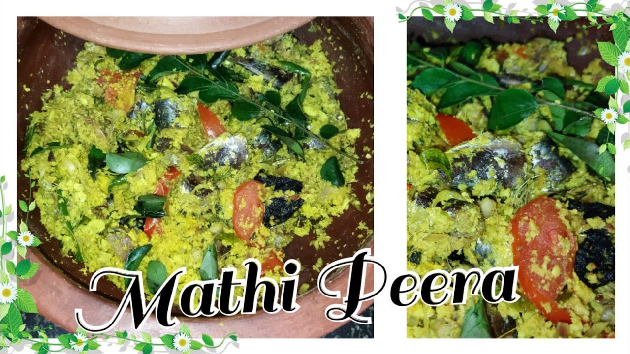 Kerala Style Meen Peera | Mathi Peera Vattichathu | Sardine Fish Recipe ...