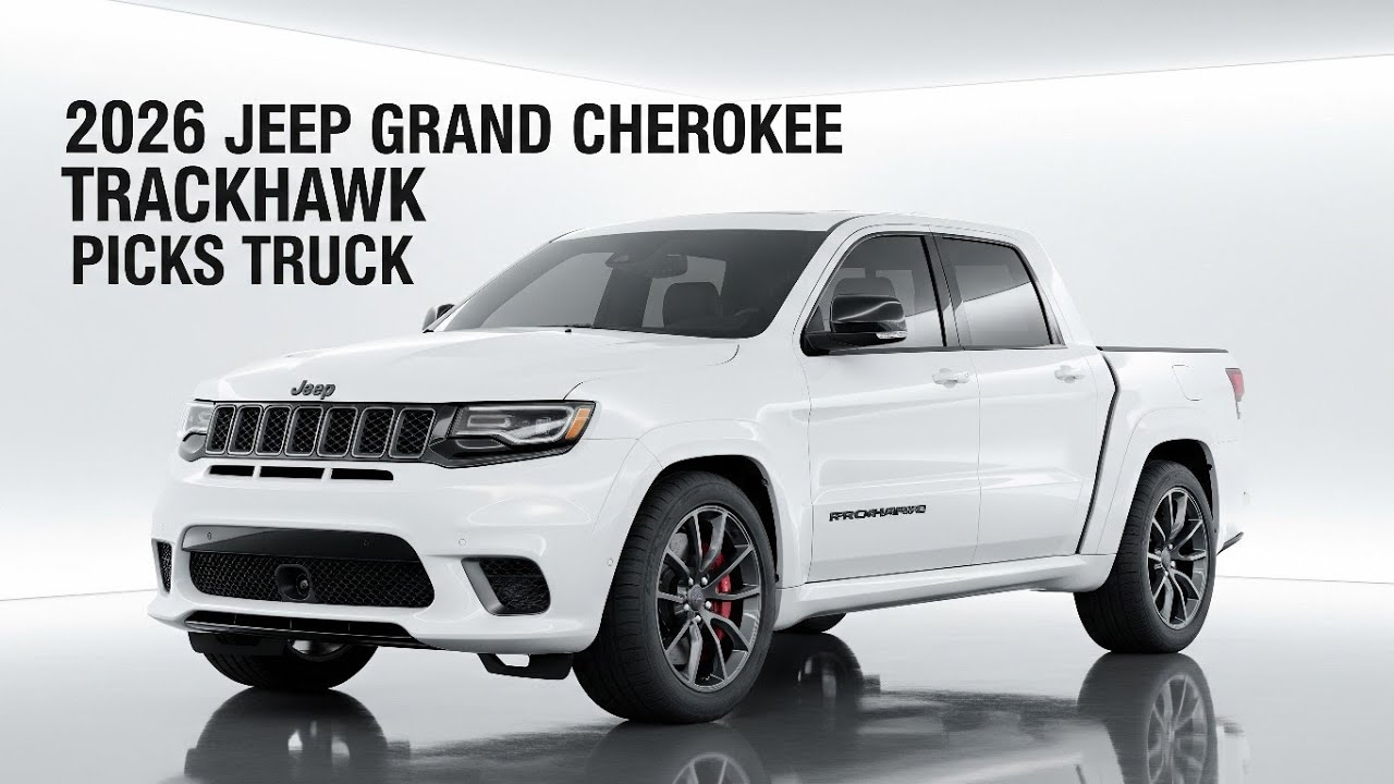 “All-New 2026 Jeep Grand Cherokee Trackhawk Pickup Truck Review | Worth ...