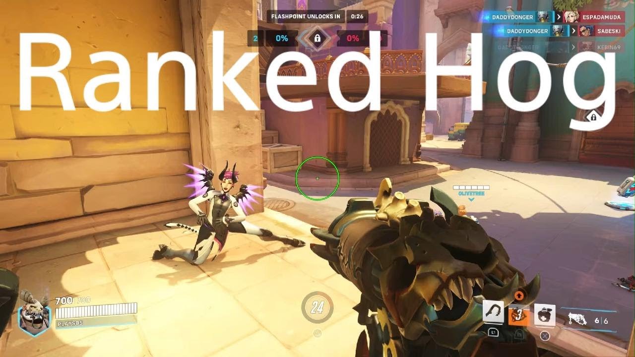 Overwatch 2 S8 Ranked Silver 3 Busan Roadhog - YouTube