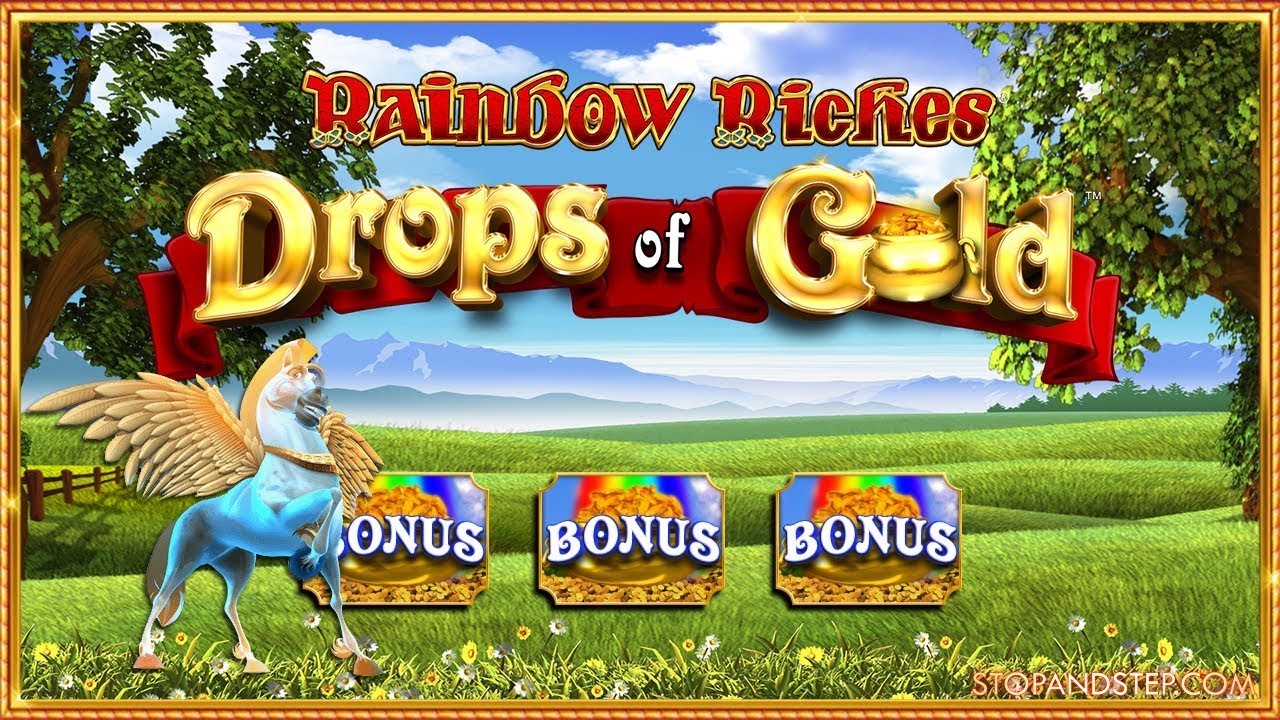 £30 Mega Spins Rainbow Riches Drops of Gold 🍀 + Pegasus Rising - YouTube