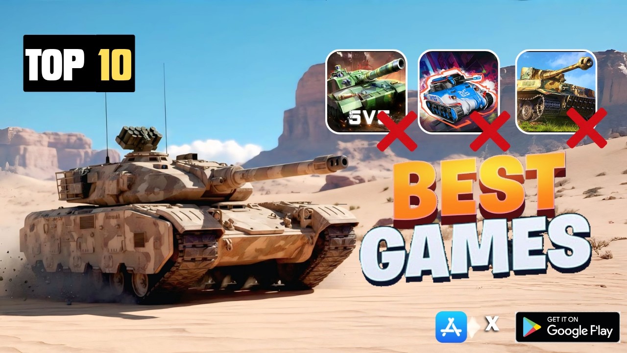 TOP 10 Tank Games for Andoid iOS Mobile 2026 | New Best Multiplayer ...