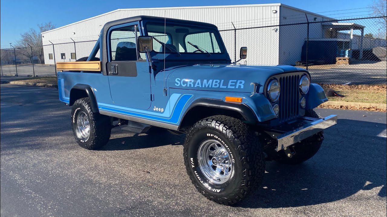1981 Jeep Scrambler - YouTube