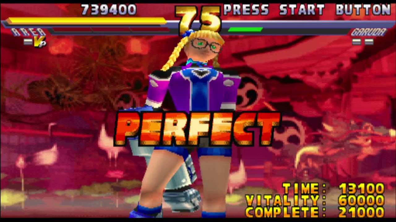 Street Fighter EX2 Plus - Area Playthrough (PS1) - YouTube