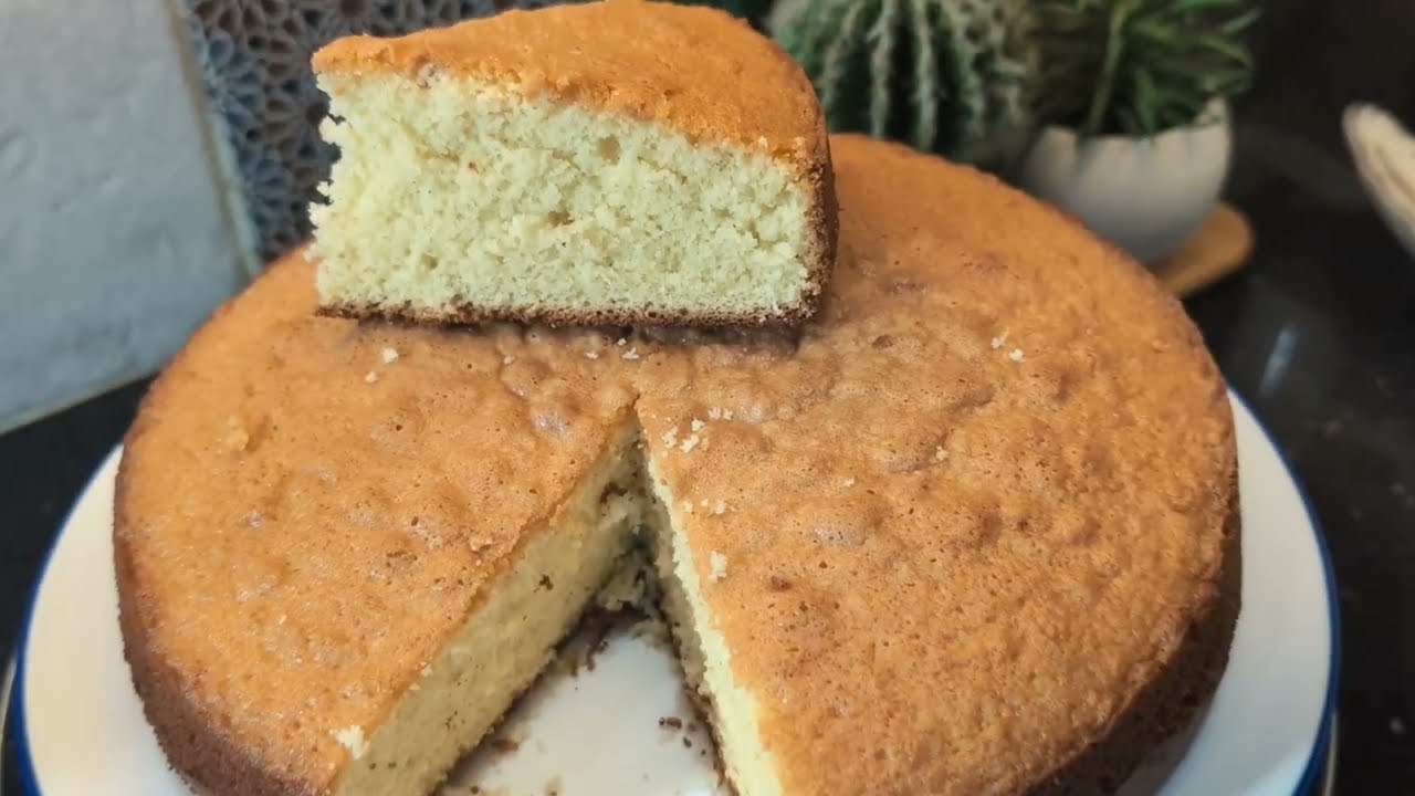 Perfect Plain Cake: Simple & Delicious Recipe l Fluffy and Moist Best ...