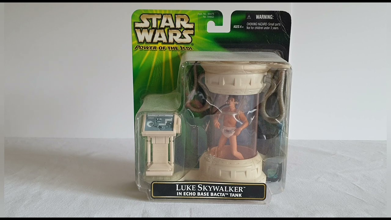 Star Wars - Power of the Jedi - Luke Skywalker in Echo Base Bacta Tank ...