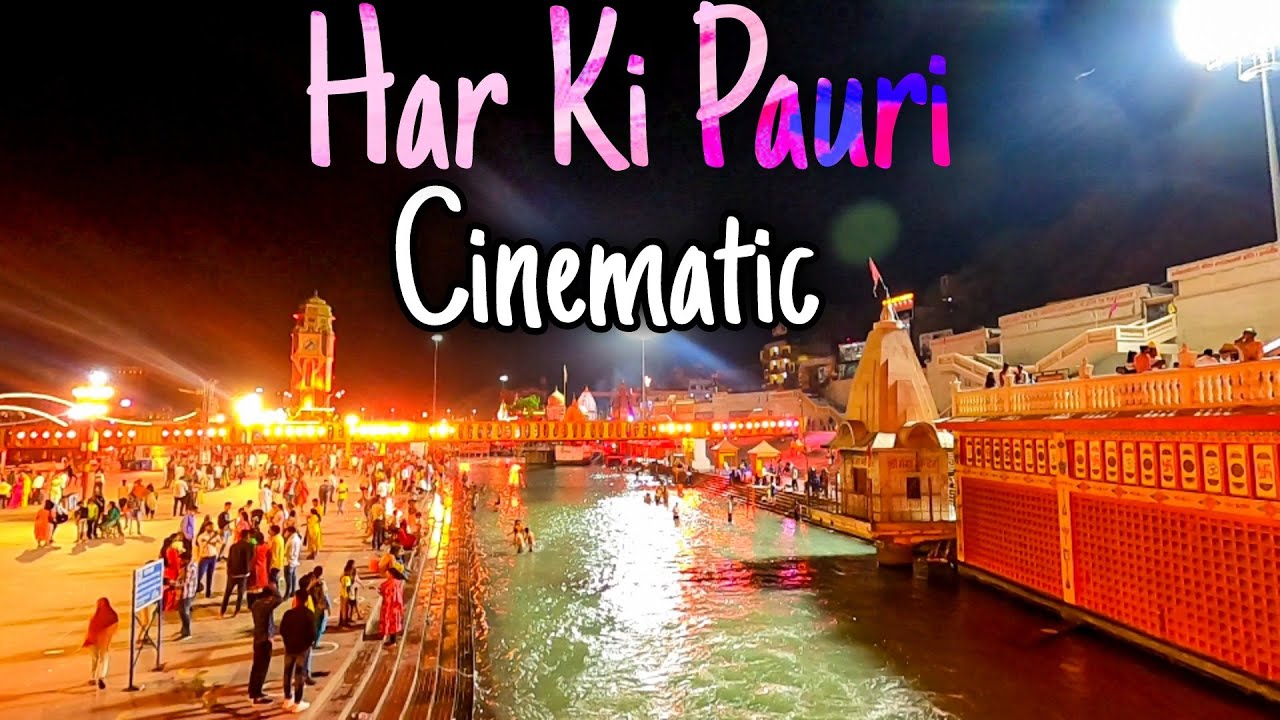 Har ki Pauri Haridwar | Beautiful view of Har ki Pauri at Night ...