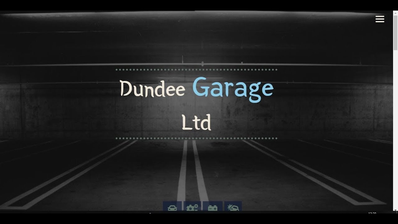 bootstrap 4 how to complete site garage banner animated title html css ...