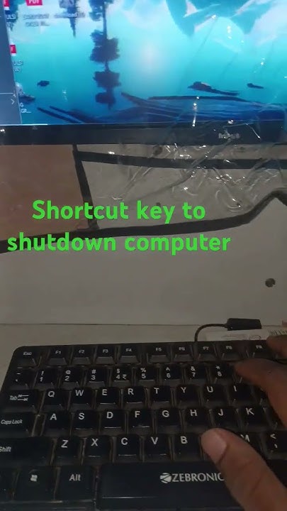 shortcut key to shutdown computer #computer #laptop #shortcut #key ...