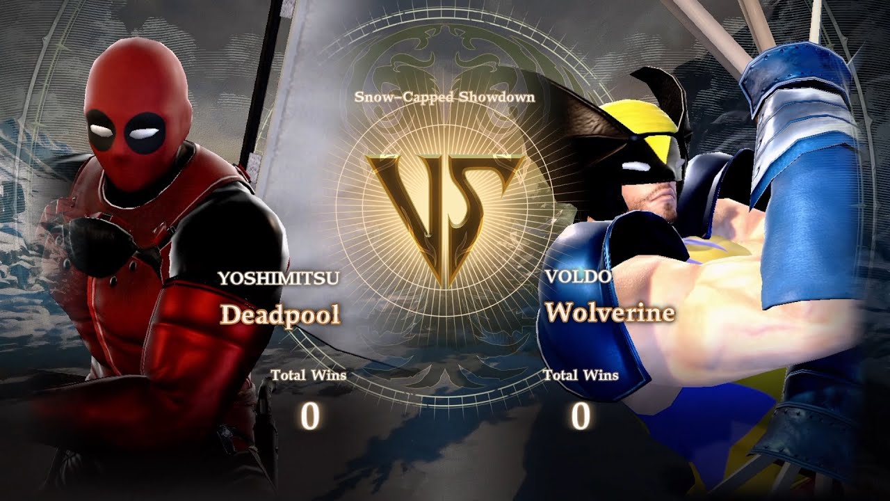 Soulcalibur VI | Deadpool vs Wolverine PERFECT - YouTube