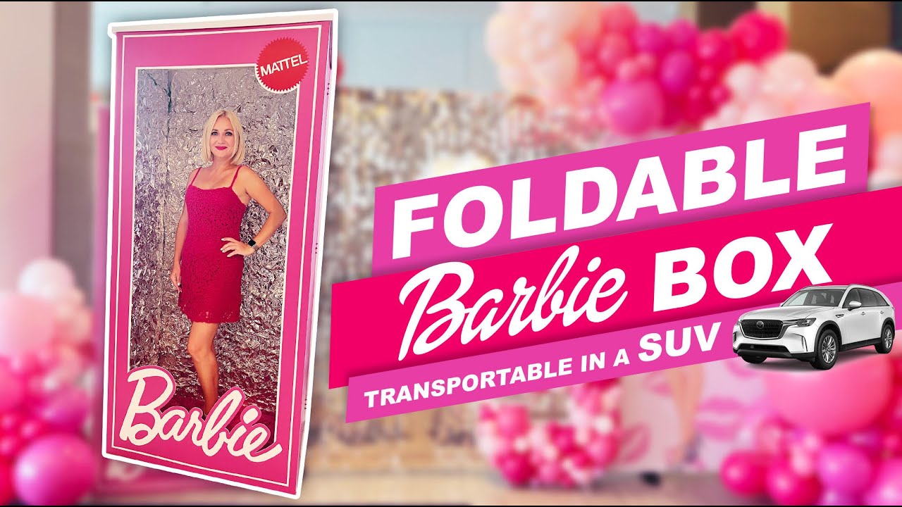 Setting up Barbie Box before event | Detailed DIY video coming soon ...