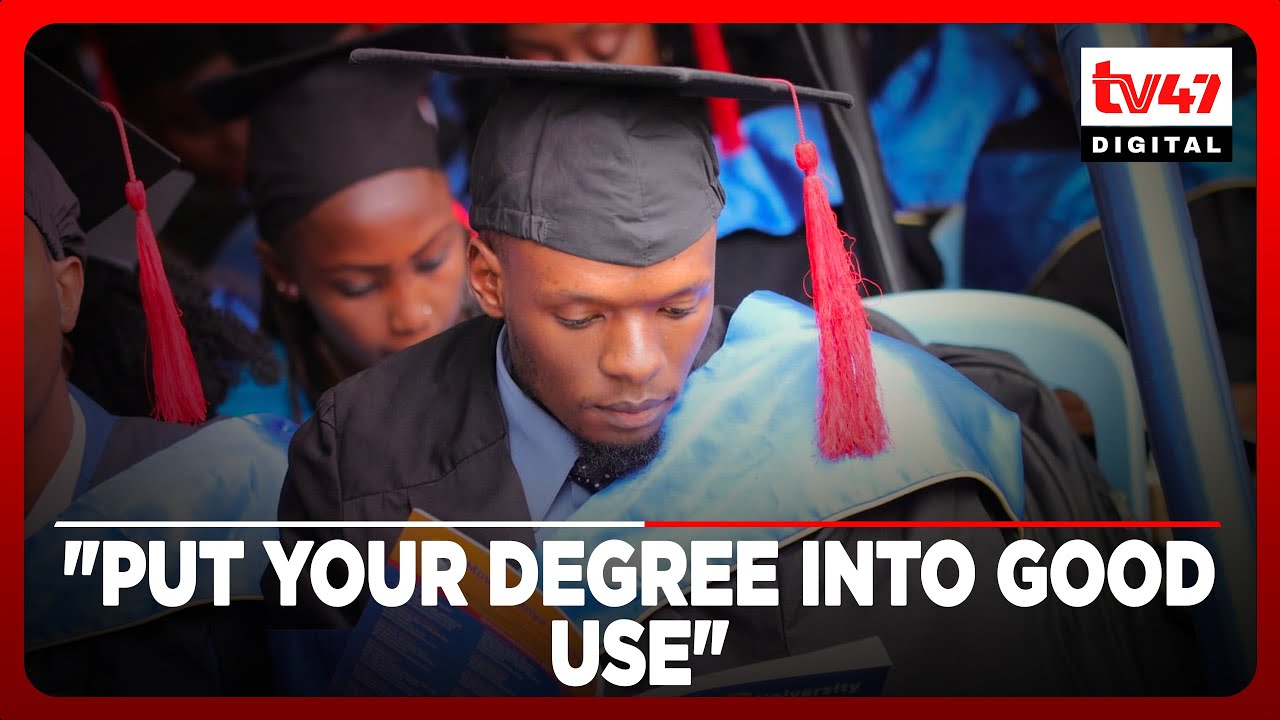 Paul Muigai: "Put your degree into good use" - YouTube