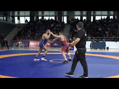 1/2 final GR - 130 kg: Tarış Əbilov - Aqil Qədirli