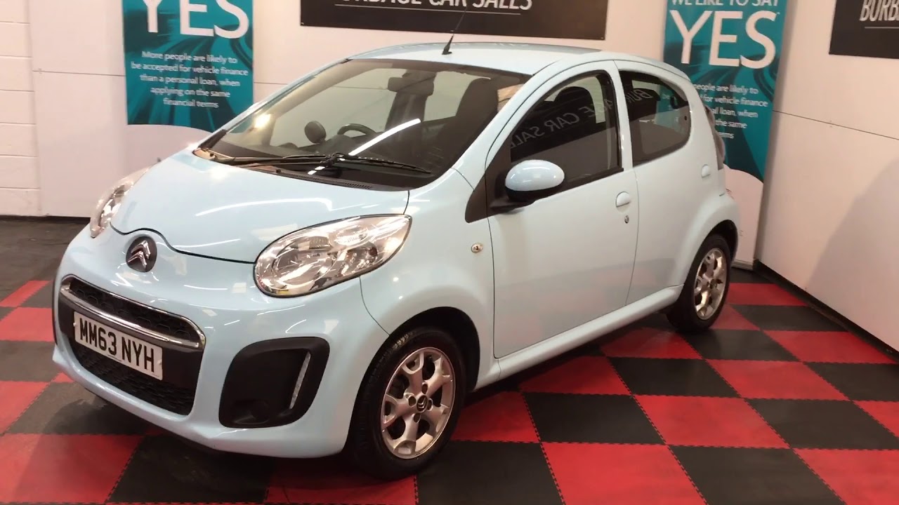 Citroen C1 VTR Baby Blue - YouTube