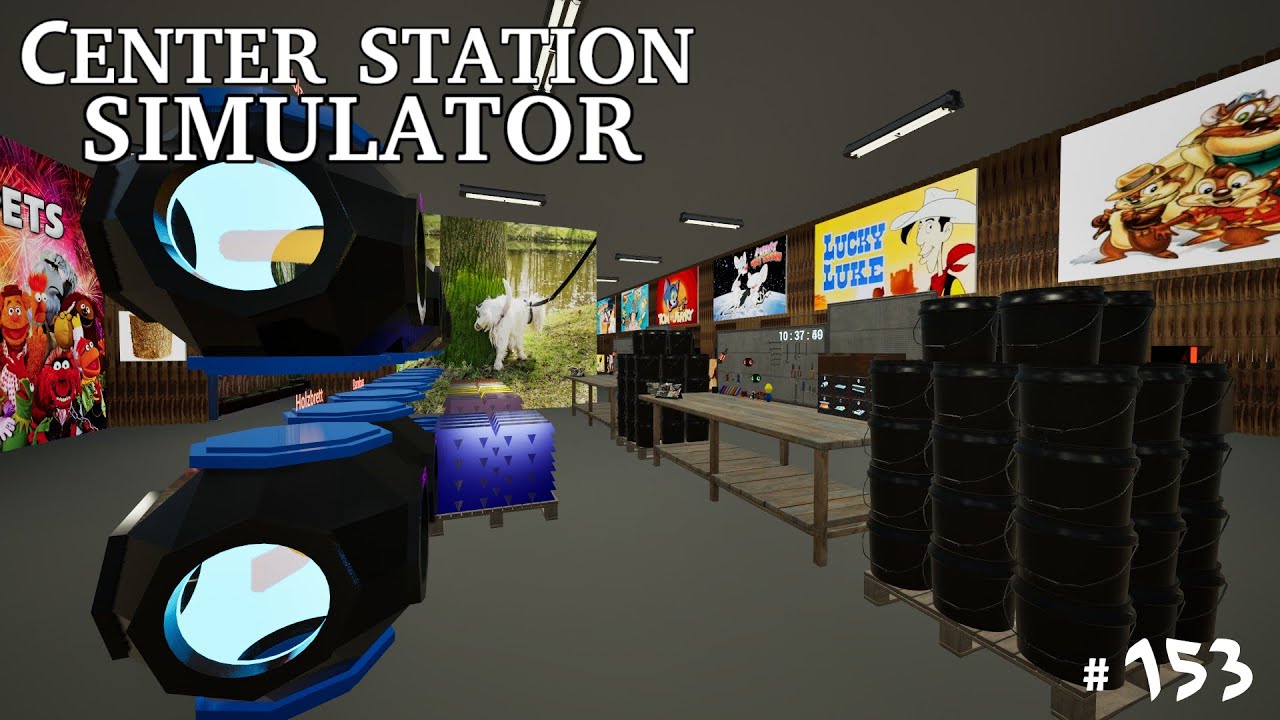 Center Station Simulator #153 💰 Aufbau des Arbeitsbereichs # ...