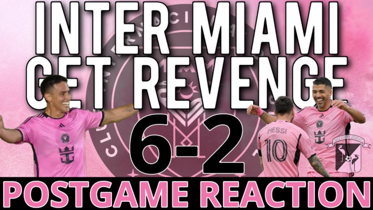 Inter Miami Get Revenge On The Red Bulls With A 6-2 Beating - YouTube