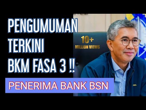 BERITA TERKINI UNTUK PENERIMA BKM FASA 3 ( BANK BSN !! ) - YouTube